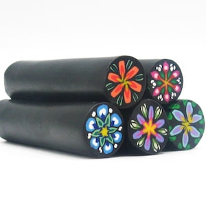 Polymer Clay Flower Canes, Polymer Clay Canes - Etsy