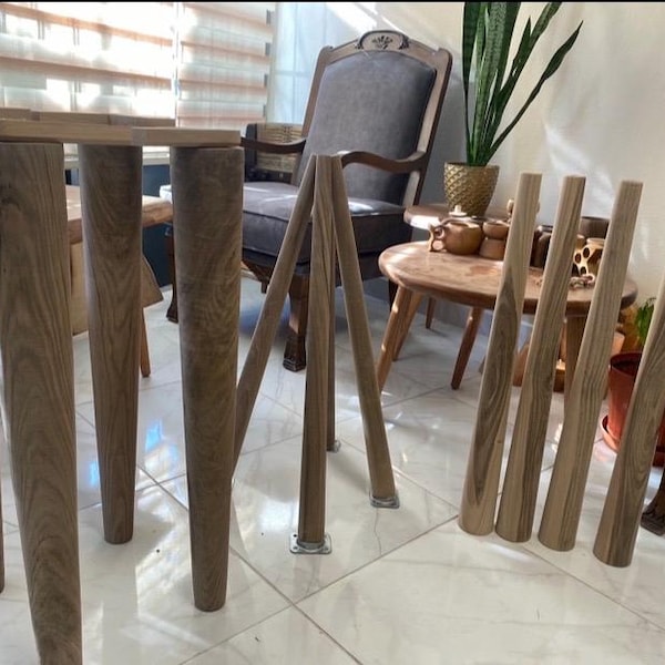 Rustic Table Legs - Etsy
