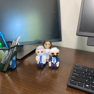 President Biden Crochet Doll 3 Joe Biden Amigurumi - Etsy