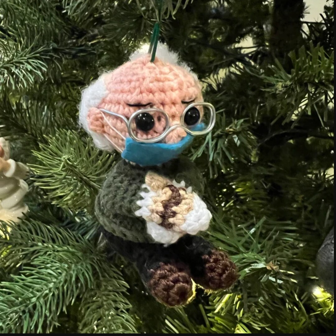 Bernie Christmas Ornament Christmas Decoration Bernie Sanders-inspired ...