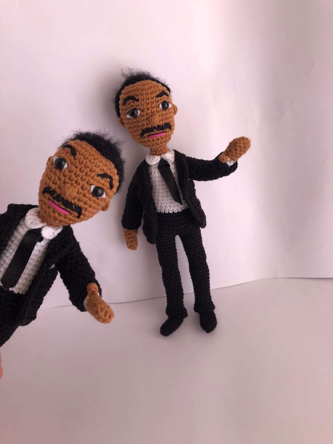 Martin Luther King Jr. Crochet Doll Black History Month Martin Luther ...