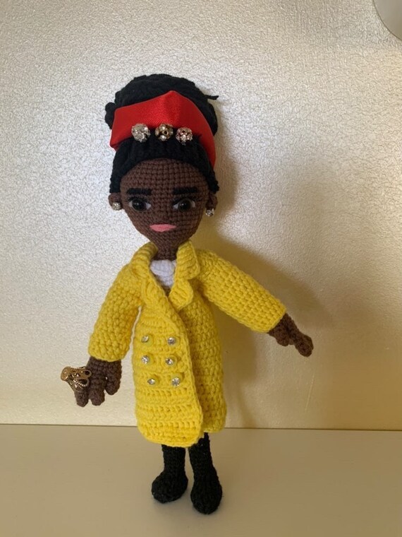 Amanda Gorman-inspired Crochet Doll 10 Black History Month - Etsy