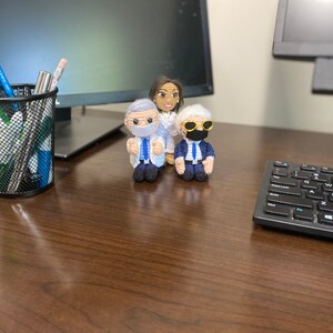 President Biden Crochet Doll 3 Joe Biden Amigurumi - Etsy