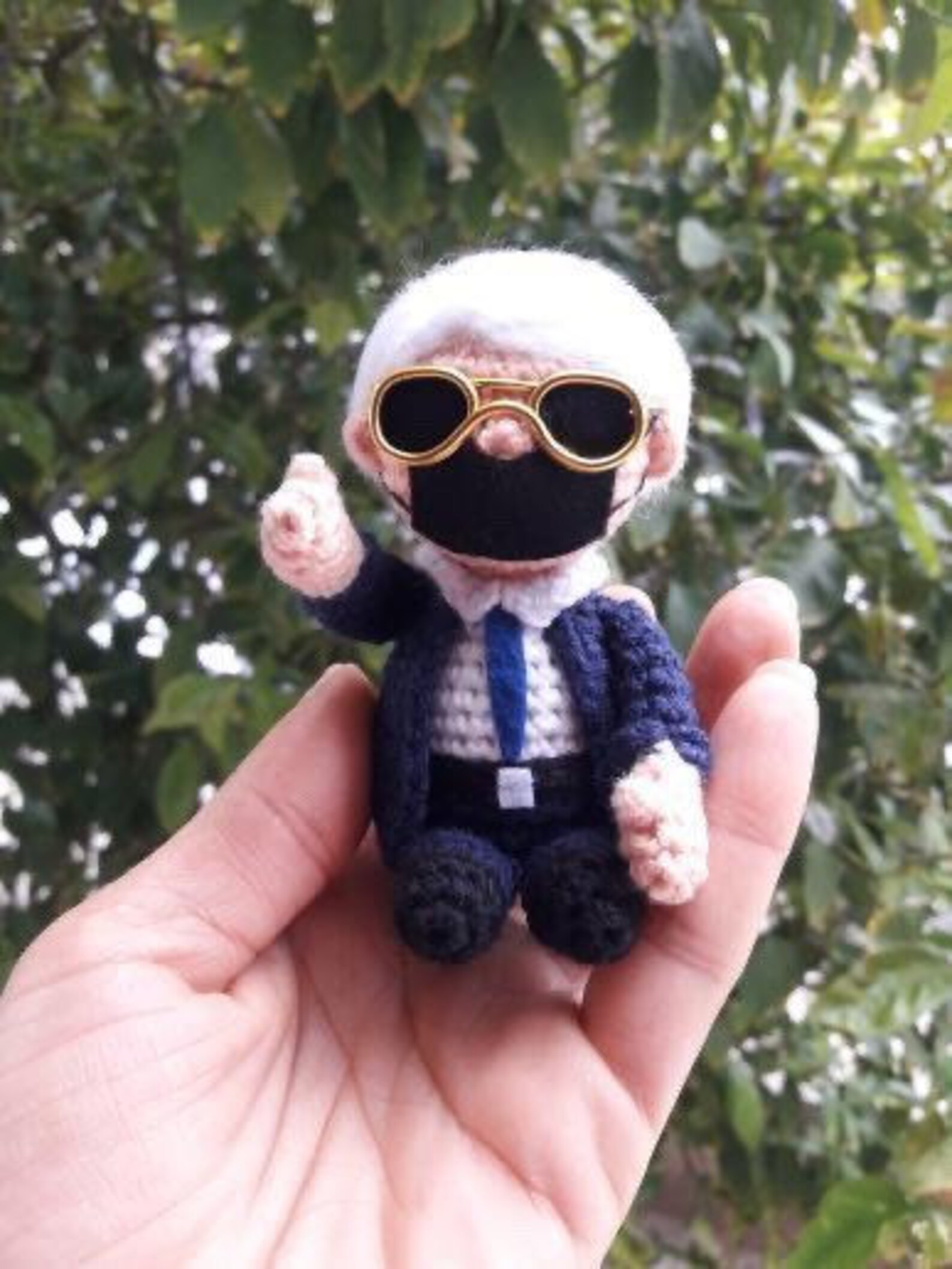 President Biden Crochet Doll 3 Joe Biden Amigurumi - Etsy