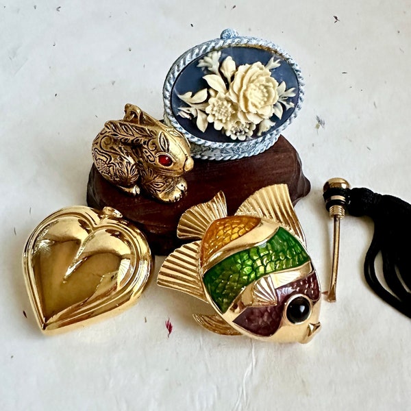 Perfume Compact - Etsy