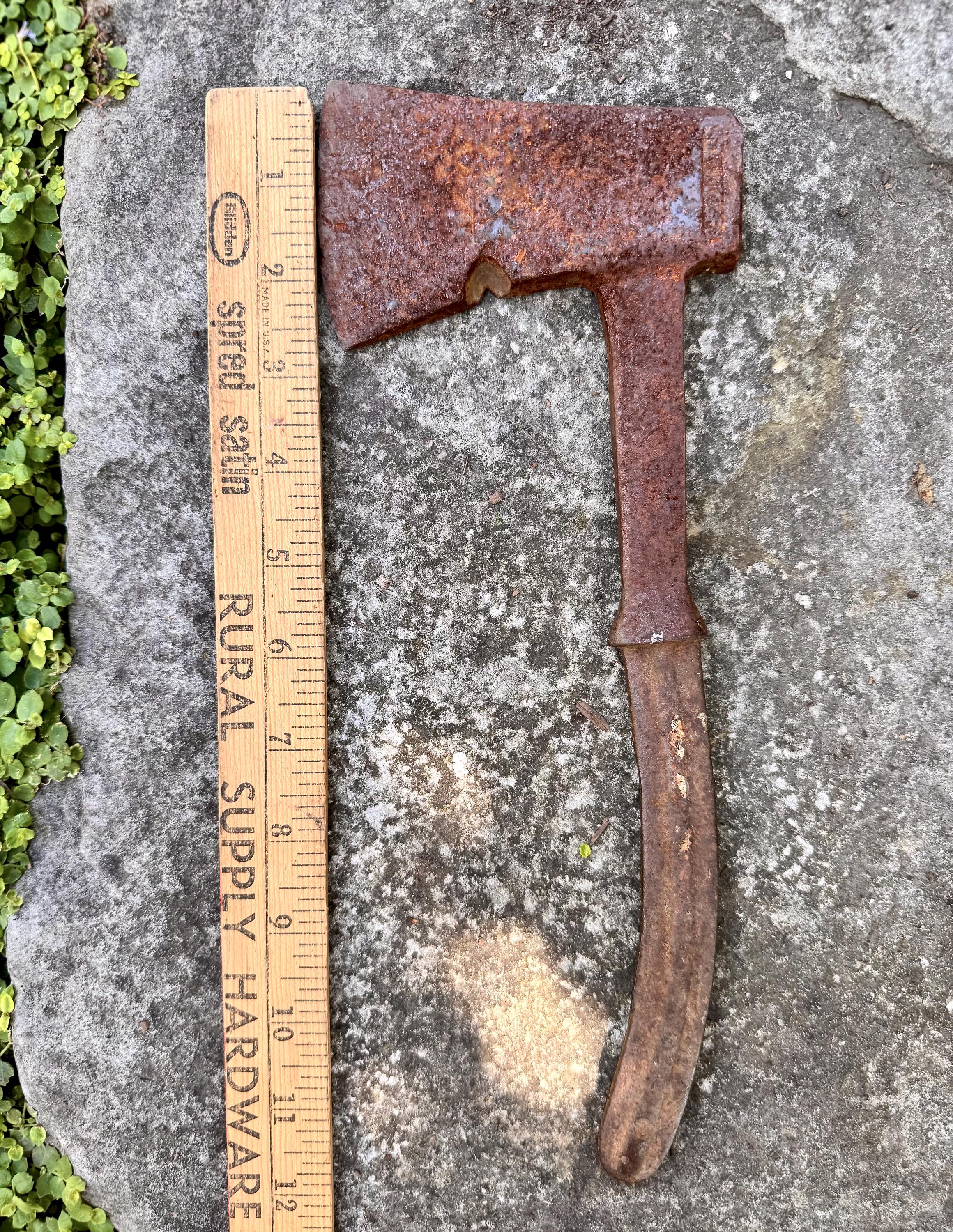 Salvaged Hatchet Axe Hand Tool, Hand Forged - Etsy