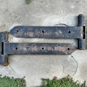 Richards Wilcox Strap Hinges, RW Hardware Swinging Door Hinge Set - Etsy