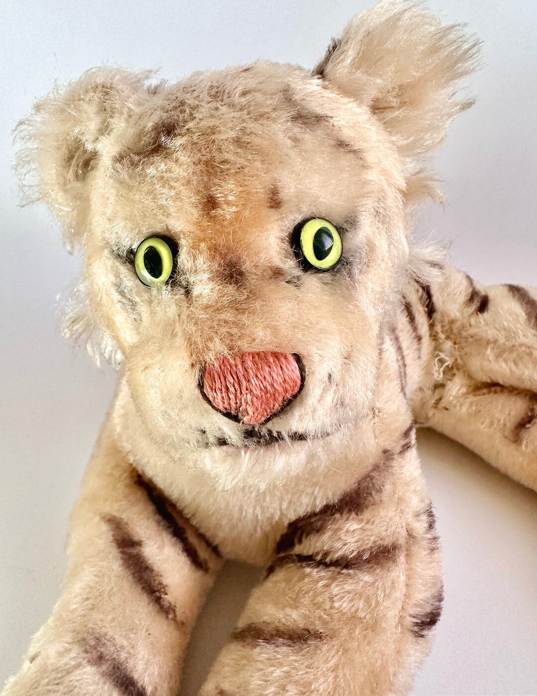 13" STEIFF Bengal Tiger Cub Stuffed Animal Plush Toy, Germany - Etsy