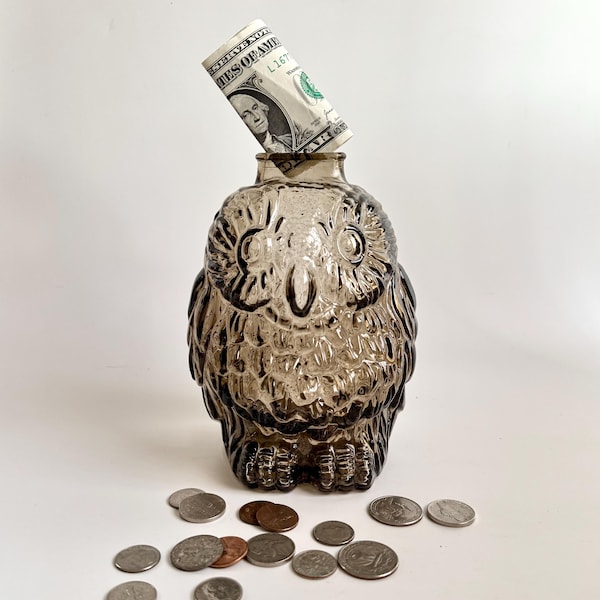 Owl Coin Bank - Etsy