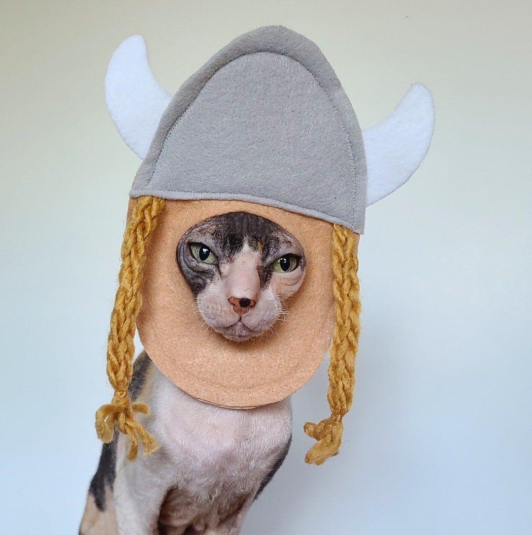 Brünhilde Opera Singer Viking Pet Costume for Cats Small Dogs Vikings ...