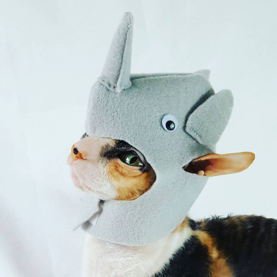 Rhino Hat for Cats Dogs and Small Pets - Etsy