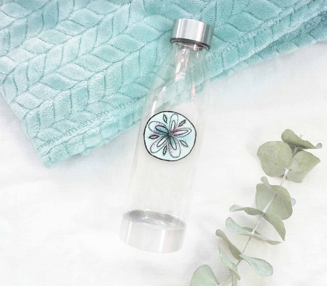 Sand Dollar Vinyl Sticker Beachy Sticker Sanddollar Decal | Etsy