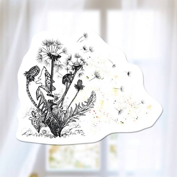 Dandelion Stickers - Etsy