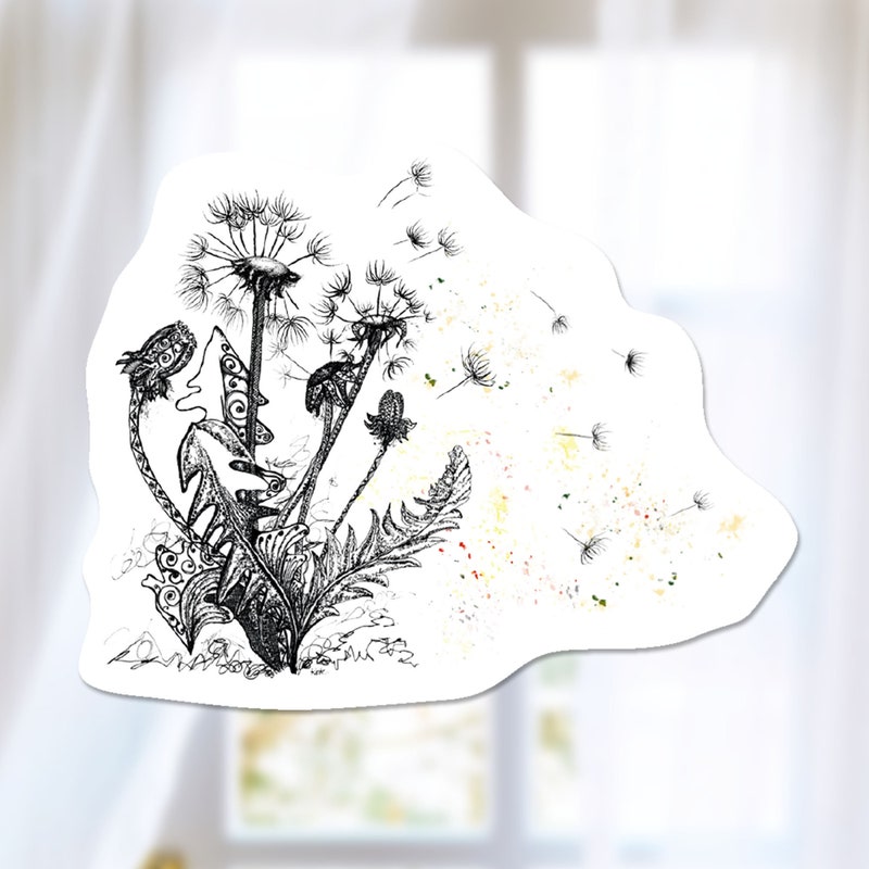 Dandelion Stickers - Etsy