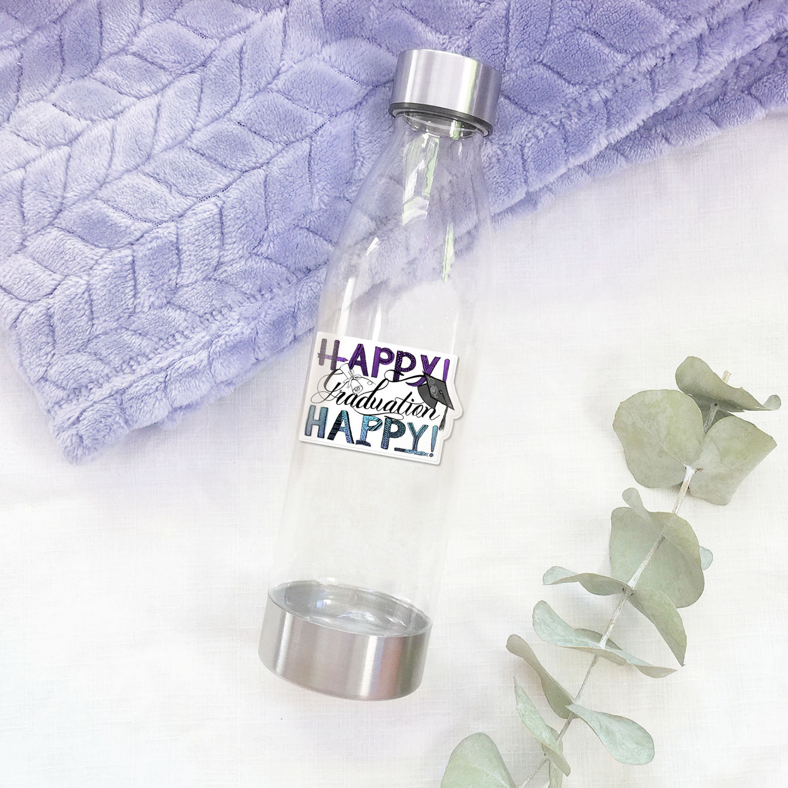 Happy Graduation Sticker Graduation Laptop Sticker Yeti | Etsy