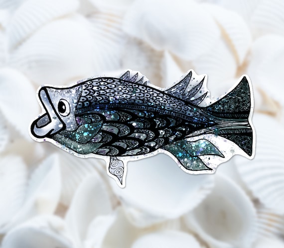 Large Mouth Bass Sticker Florida's State Fish Beachy | Etsy