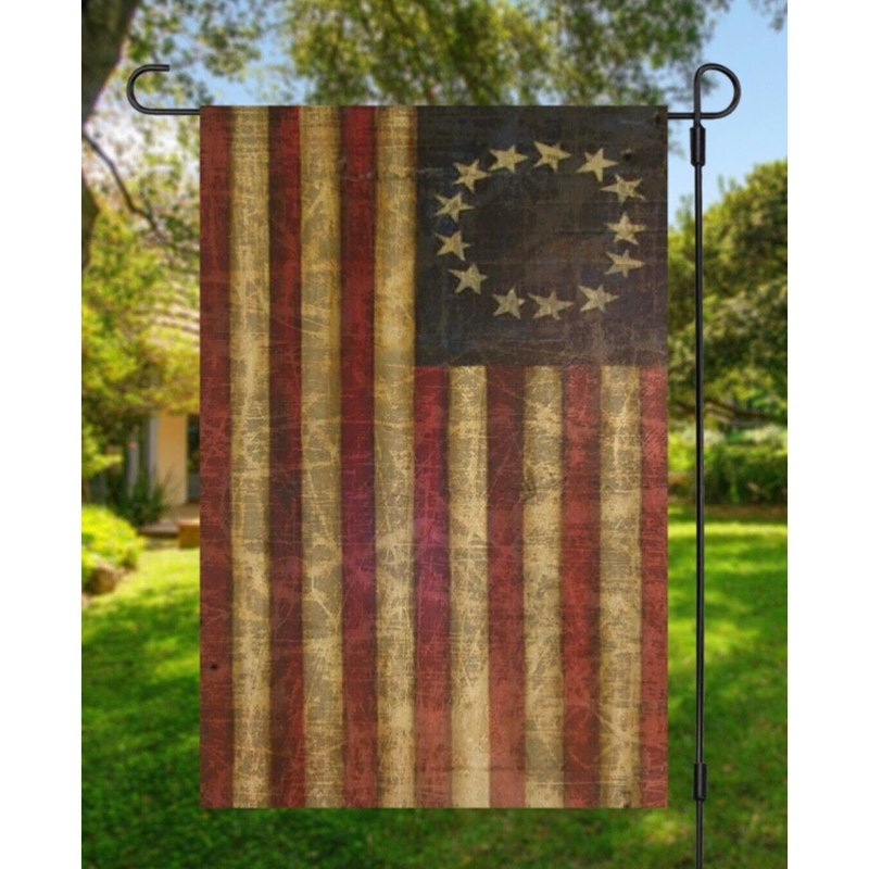 Primitive American Flag - Etsy