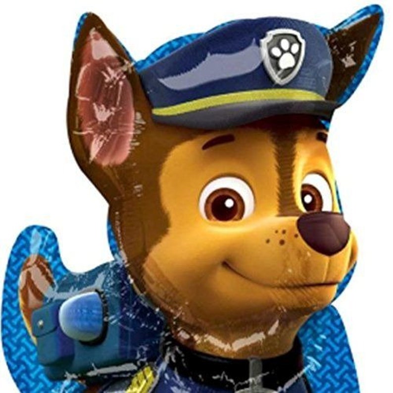 Paw Patrol Chase Supershape XL Large 31" Helium Foil Balloon NEW 1 ...
