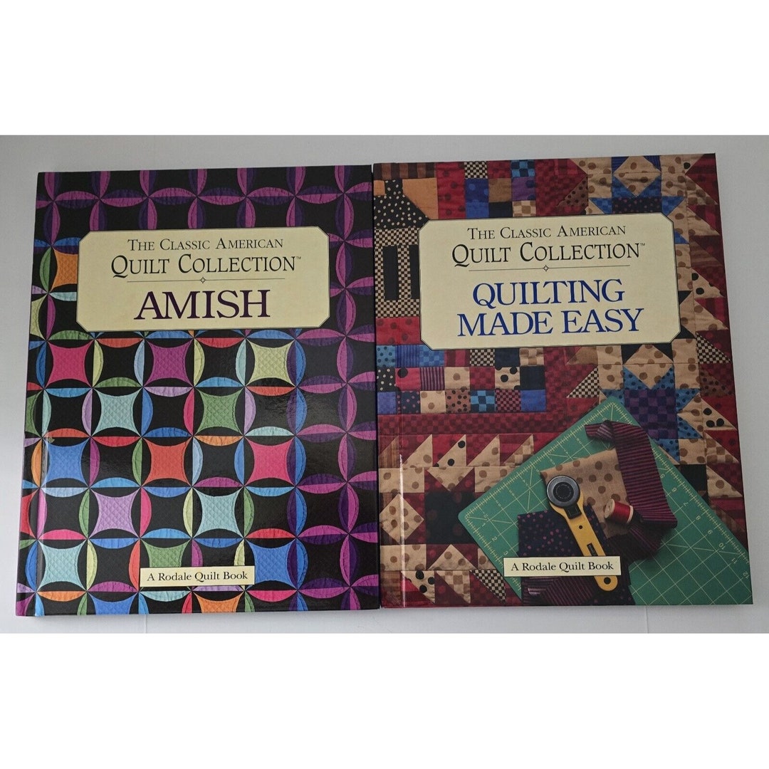 Classic American Quilt Collection Series Set of 2 A Rodale Amish Quilt ...