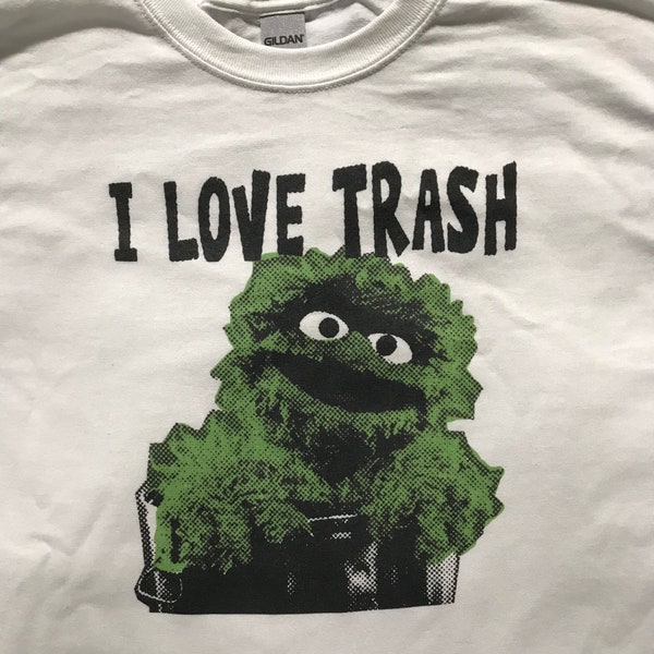 I Love Trash - Etsy