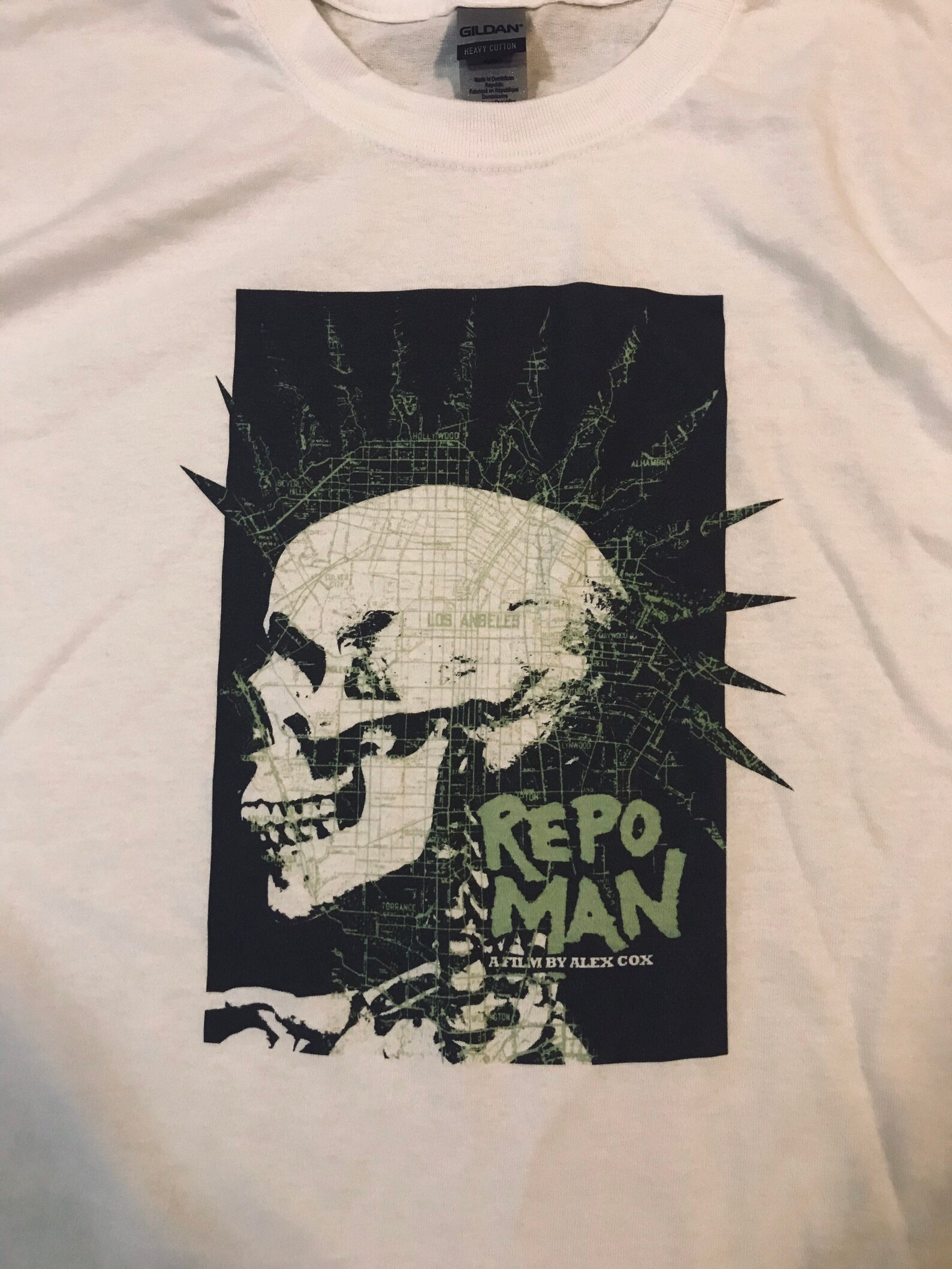 Repo Man White T-shirt Any Size - Etsy