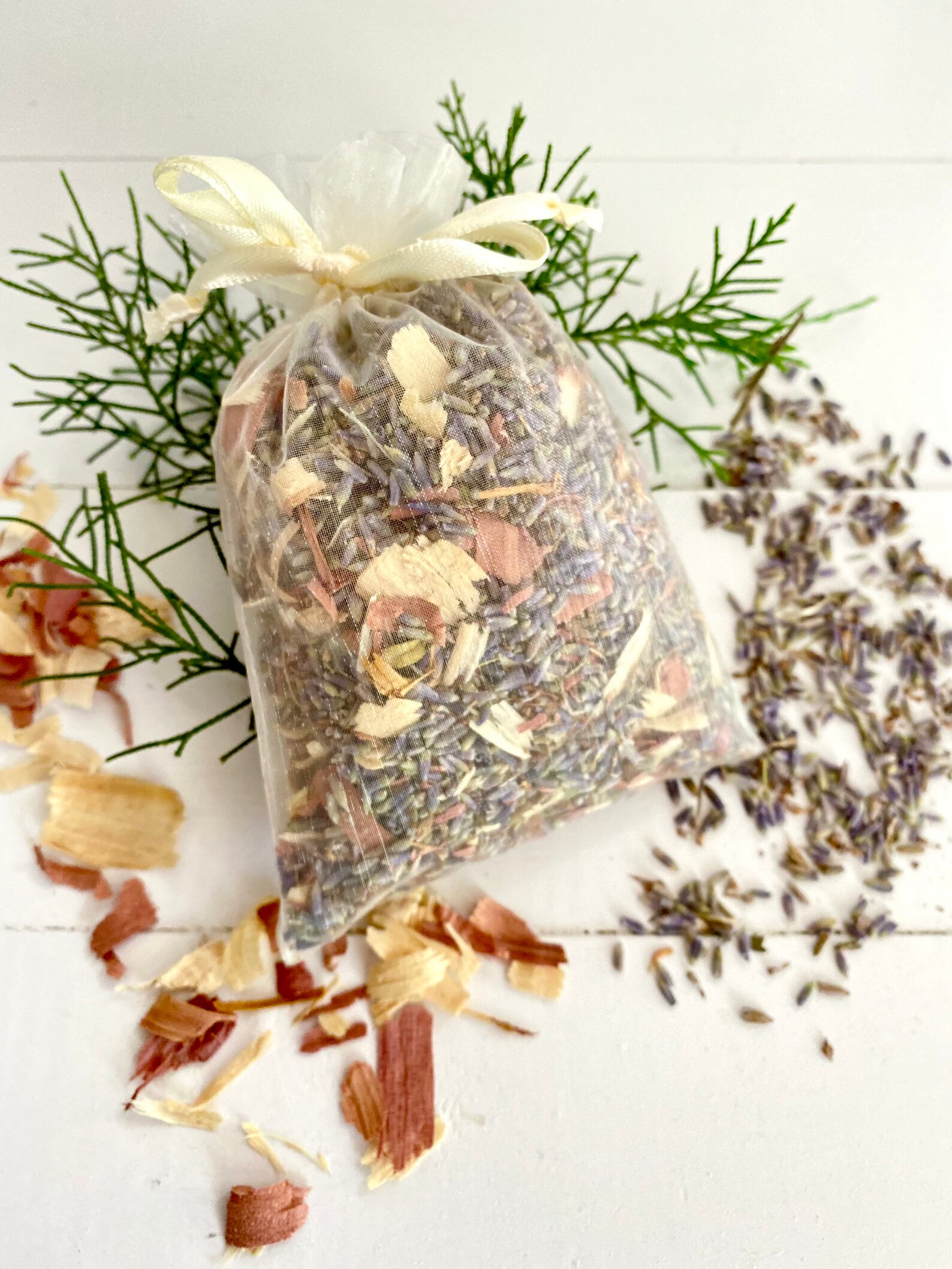 Botanical Scent Sachet Set Lavender, Cedar, Orange & Cinnamon - Etsy