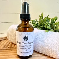 Wild Yam Balancing Serum: Chaste Tree Berry, Red Clover, Organic - Etsy