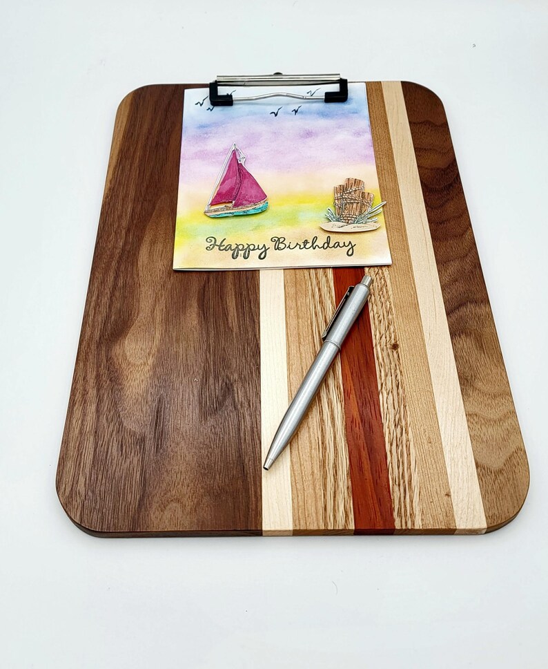 Handmade Hardwood Clipboard With Available Customization - Etsy