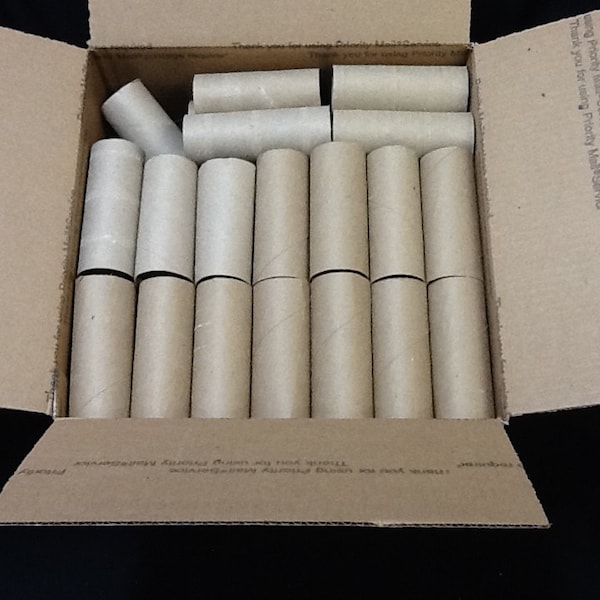 Toilet Paper Empty Rolls Cardboard - Etsy UK