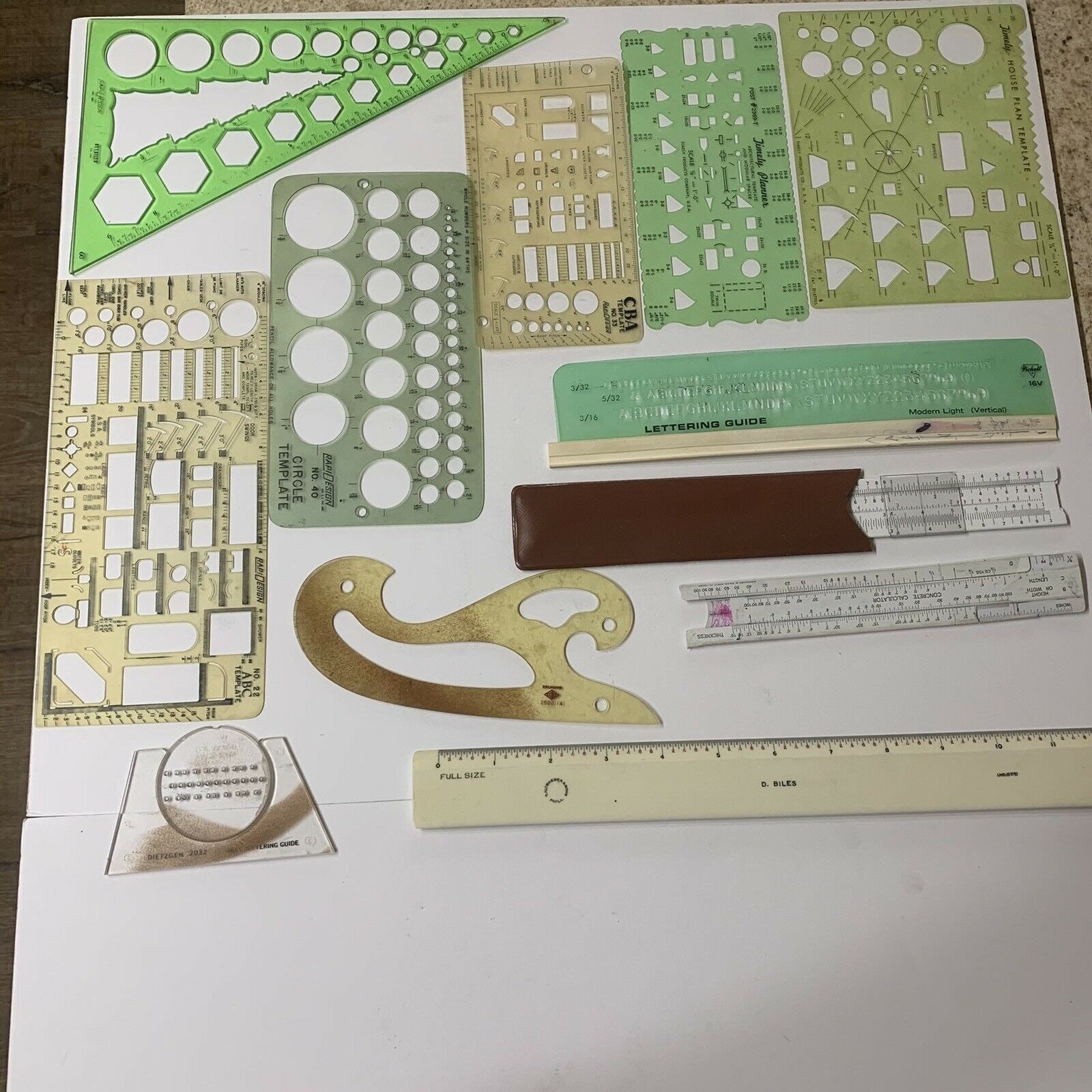 Architectural Drafting Templates