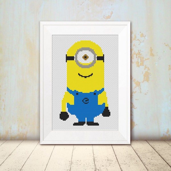 Minion Cross Stitch - Etsy