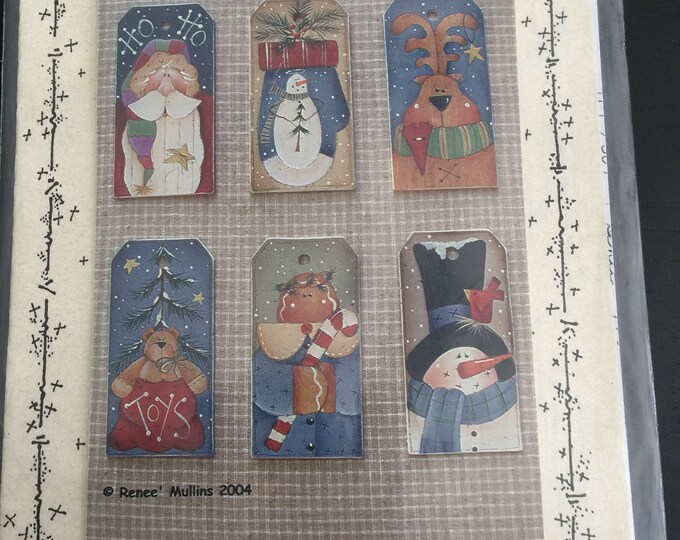 NEW UNCUT Plum Purdy Christmas Hangables #82 Painted Wood Instructions ...