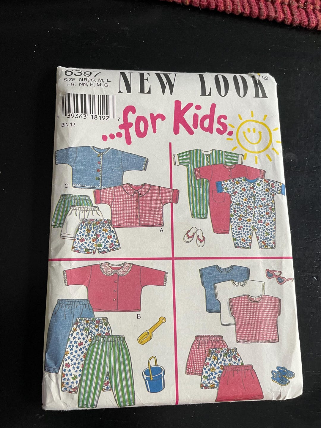NEW UNCUT Child 7 to 24 Pounds Simplicity 6397 Sewing Pattern ..for ...