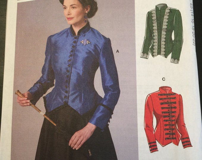 NEW UNCUT 6 8 10 12 14 Mccalls 8134 Costumes Sewing Pattern Victorian ...