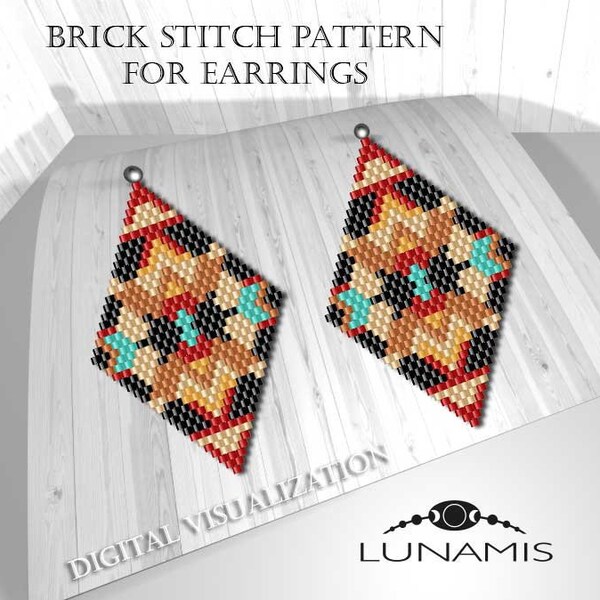 Brick Stitch Pattern - Etsy