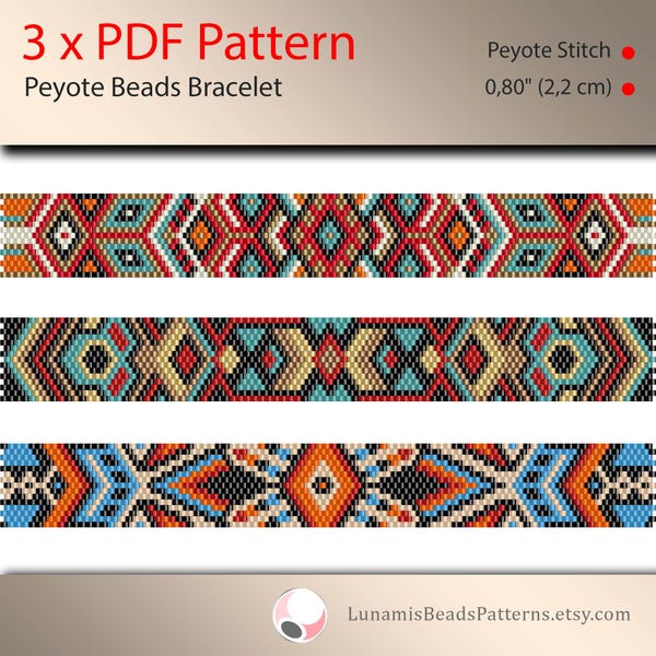 Peyote Beadwork - Etsy
