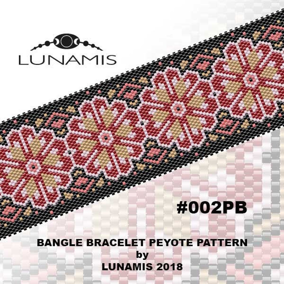 Bangle Bracelet Peyote Pattern Tubular Peyote Peyote - Etsy