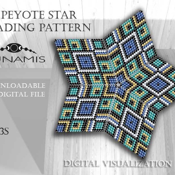 Star Peyote Pattern - Etsy