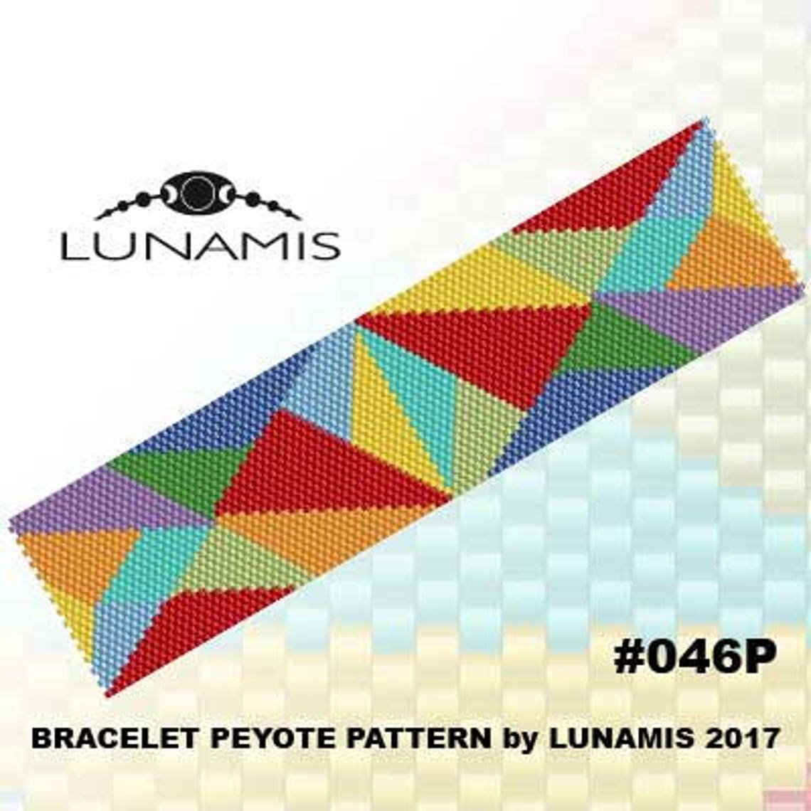 Peyote Bracelet Pattern, Even Count, Peyote Pattern, Stitch Pattern ...