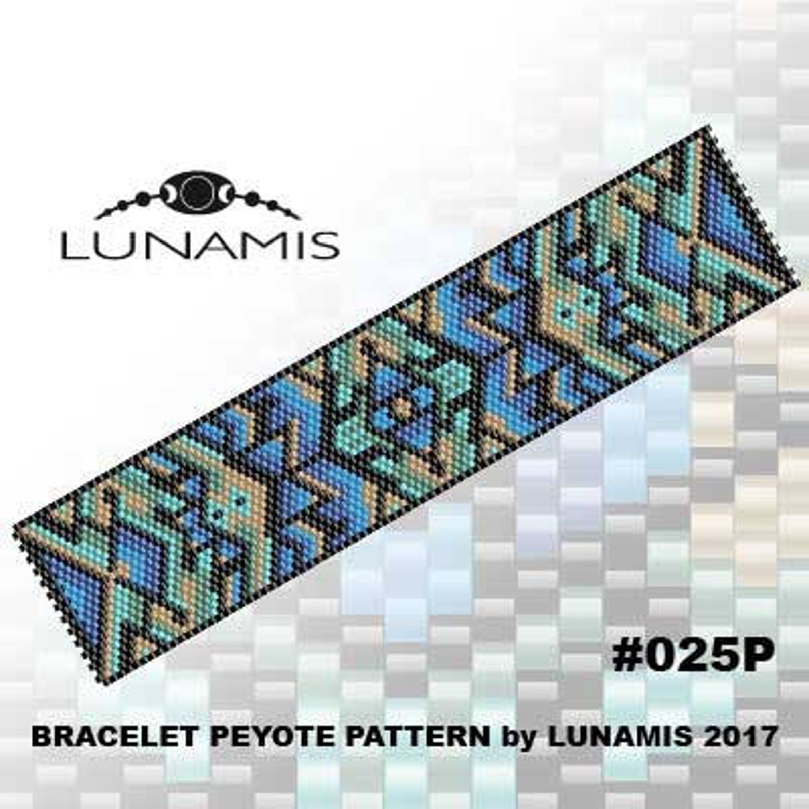 Peyote Bracelet Pattern Odd Count Peyote Pattern Stitch - Etsy