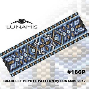 Peyote Bracelet Pattern, Bead Pattern, Beading, Peyote Stitch, Jewelry ...