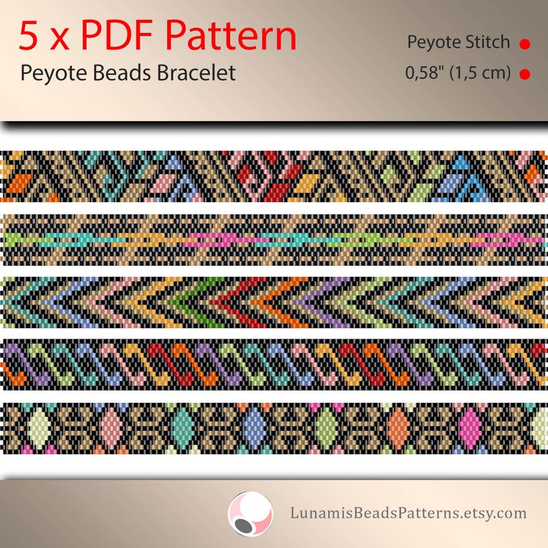 Peyote Cuff Pattern - Etsy