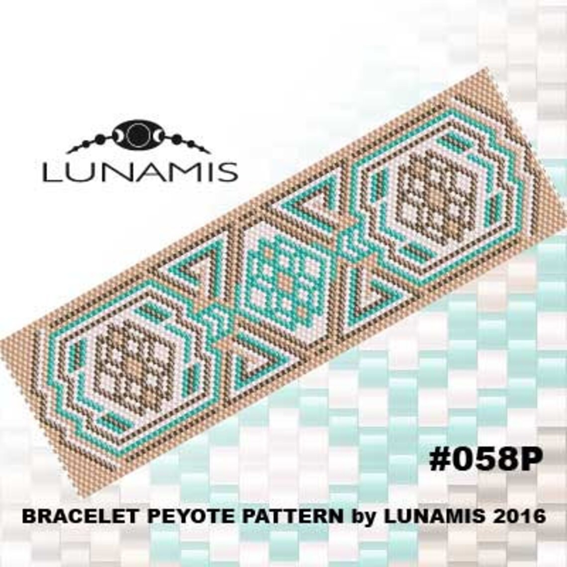 Peyote Bracelet Pattern Odd Count Peyote Pattern Stitch - Etsy