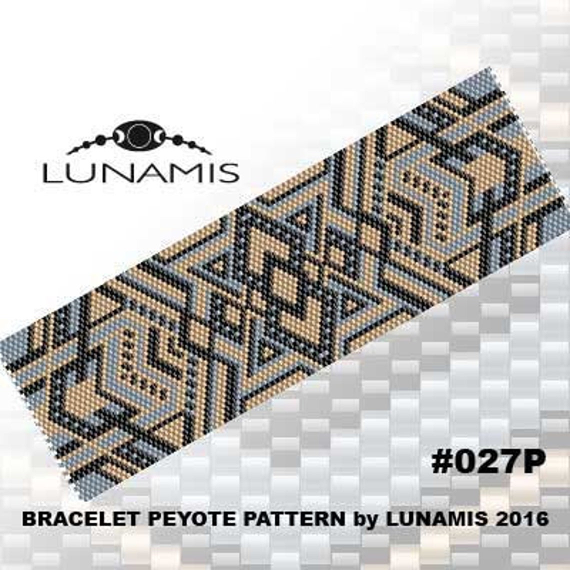 Peyote Bracelet Pattern Odd Count Peyote Pattern Stitch - Etsy