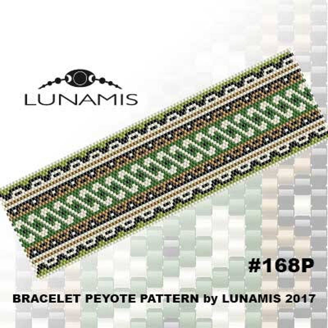 Peyote Bracelet Pattern, Bead Pattern, Beading, Peyote Stitch, Jewelry ...