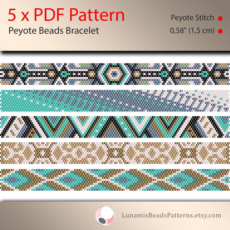 Peyote Cuff Pattern - Etsy