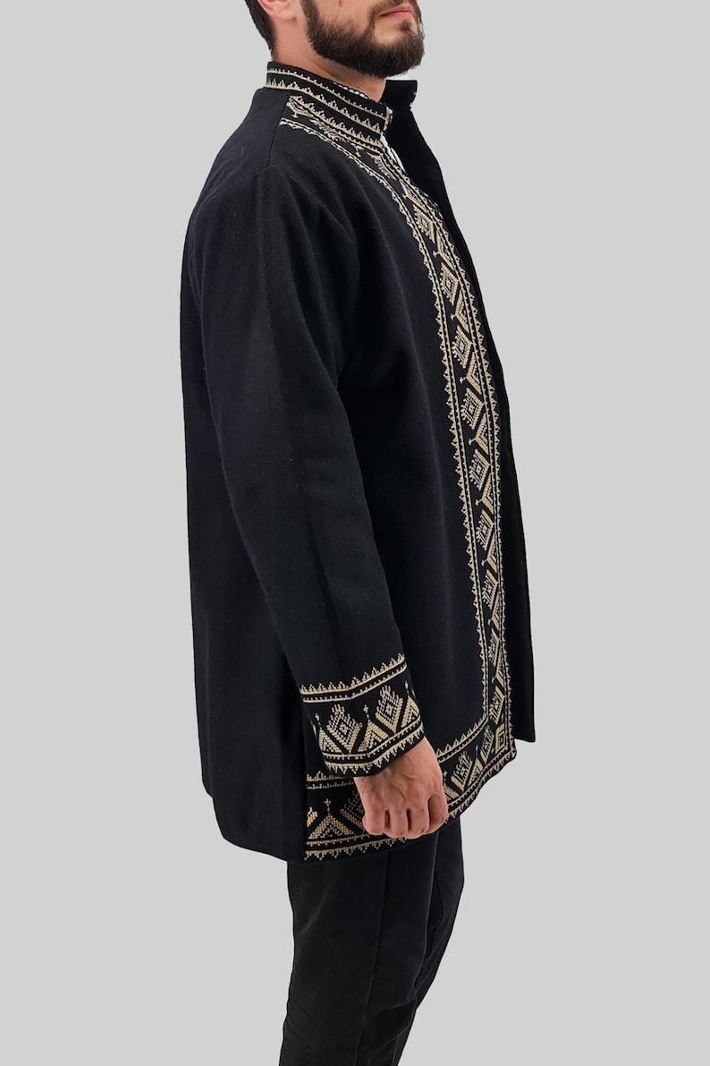 Folk Men Jacket , Men Traditional Jacket , Embroidery Men Jacket , Men ...