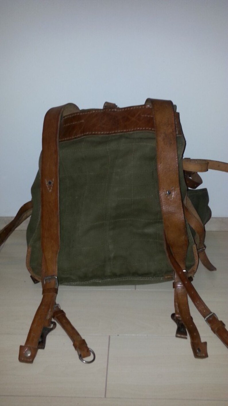 Old Military Backpack Vintage Backpack Authentic Military - Etsy