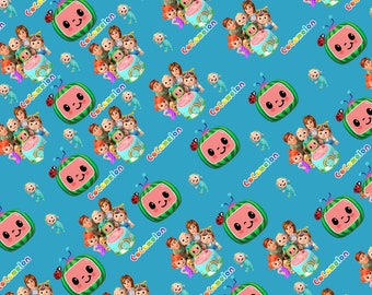 Cocomelon Gift Wrap - Etsy