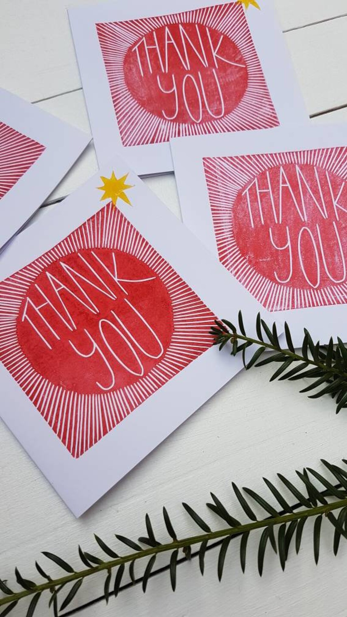 Thank You Note Cards Thank You Cards Stationary Gift Gift - Etsy